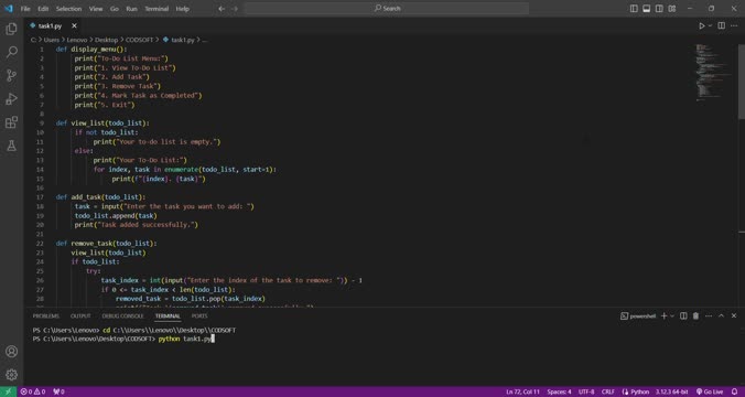 Bhumika Arora on LinkedIn: #pythonprogramming #codsoft #internship Bhumika Arora on LinkedIn: #pythonprogramming #codsoft #internship