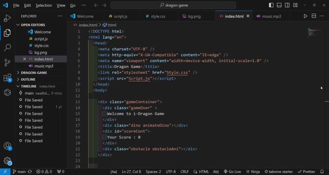 Swathi Thulluri on LinkedIn: #gamedevelopment #html #css #javascript # ... Swathi Thulluri on LinkedIn: #gamedevelopment #html #css #javascript # ...