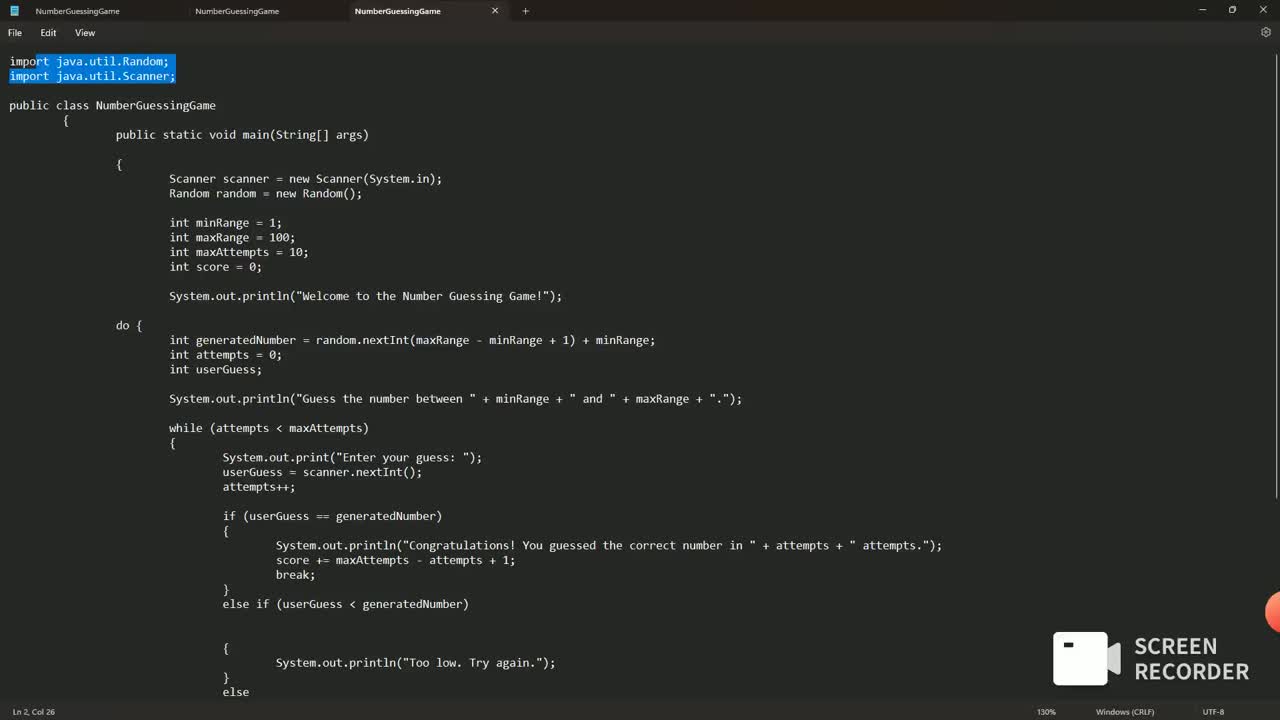 Mahesh Khot on LinkedIn: #codsoft #codsoftinternship #javaprogramming # ... Mahesh Khot on LinkedIn: #codsoft #codsoftinternship #javaprogramming # ...