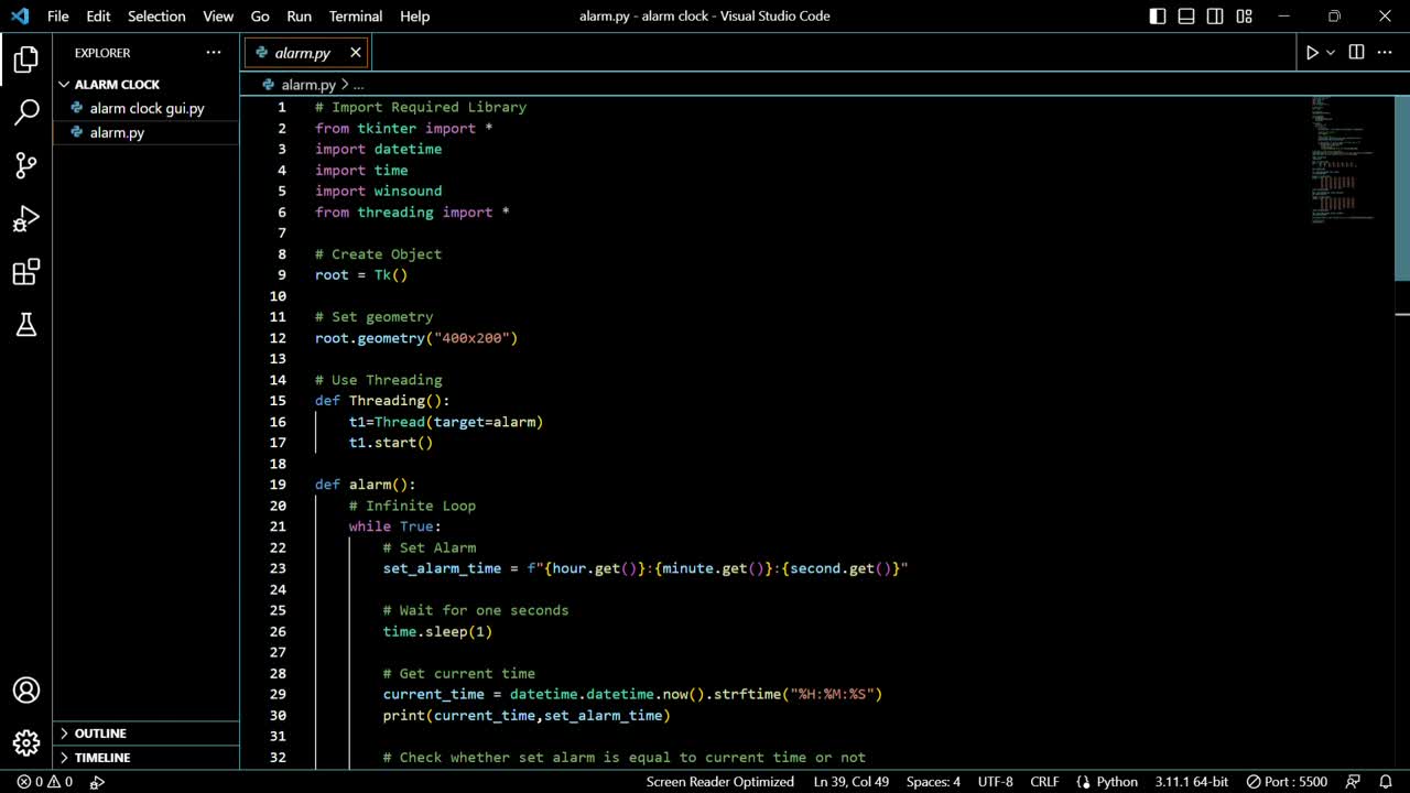 SAKET KUMAR on LinkedIn: #python #development #codeclause SAKET KUMAR on LinkedIn: #python #development #codeclause