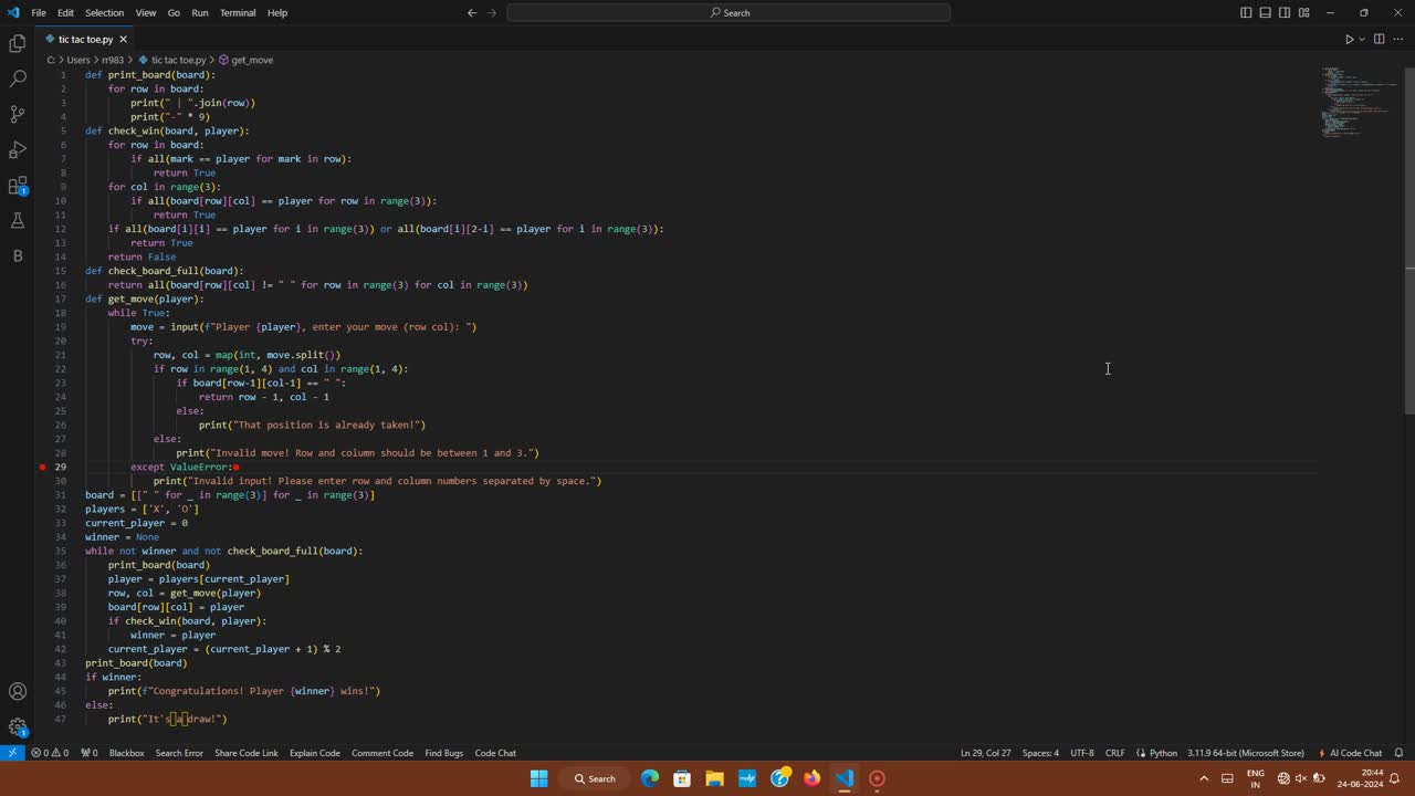 Adithya V on LinkedIn: #internpe #pythonprogramming #internship Adithya V on LinkedIn: #internpe #pythonprogramming #internship