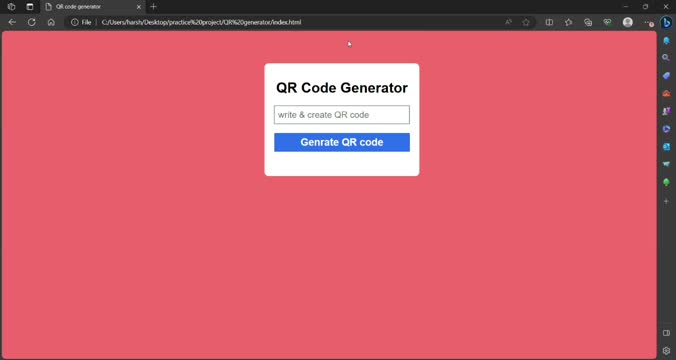 Harshada Garudkar on LinkedIn: #qrcodegenerator #apis #javascript # ... Harshada Garudkar on LinkedIn: #qrcodegenerator #apis #javascript # ...