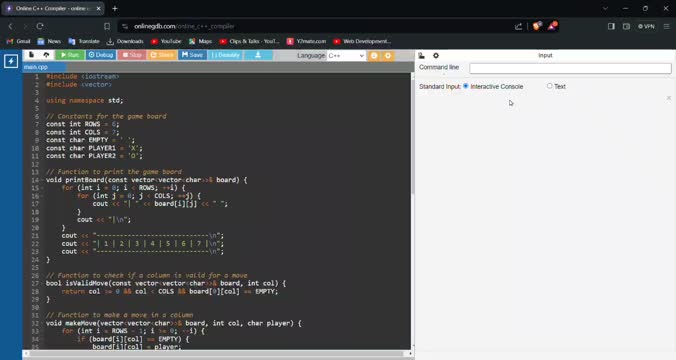 Guda Kavya on LinkedIn: TASK:4 CONNECT FOUR GAME With the help of C++ ... Guda Kavya on LinkedIn: TASK:4 CONNECT FOUR GAME With the help of C++ ...