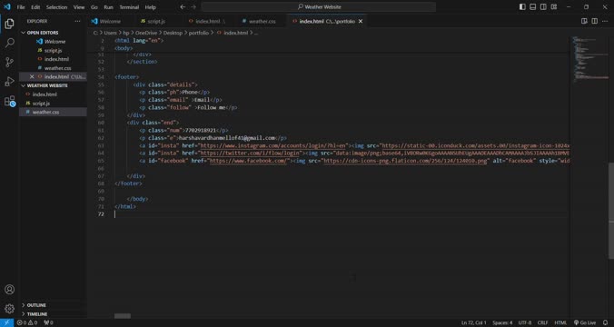 Harsha Vardhan on LinkedIn: #internshipexperience #webdevelopment #html ... Harsha Vardhan on LinkedIn: #internshipexperience #webdevelopment #html ...