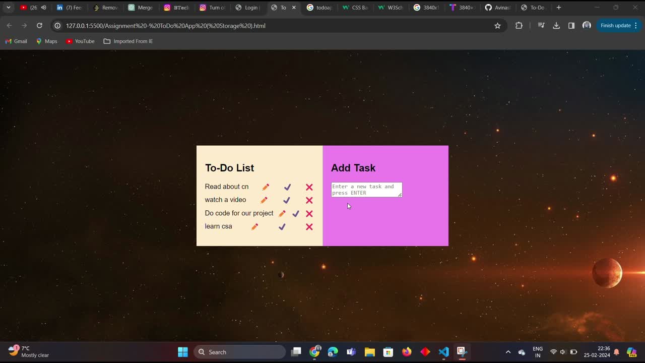 Avinash Singh on LinkedIn: #webdevelopment #todoapp #html #css # ... Avinash Singh on LinkedIn: #webdevelopment #todoapp #html #css # ...