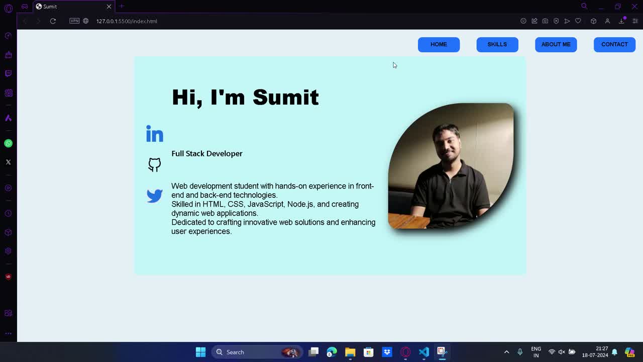 Sumit Kumar Dubey on LinkedIn: #learninpublic #webdevelopment # ... Sumit Kumar Dubey on LinkedIn: #learninpublic #webdevelopment # ...