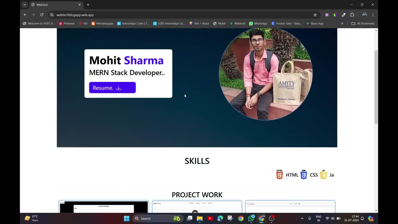 Mohit Sharma on LinkedIn: #webdevelopment Mohit Sharma on LinkedIn: #webdevelopment