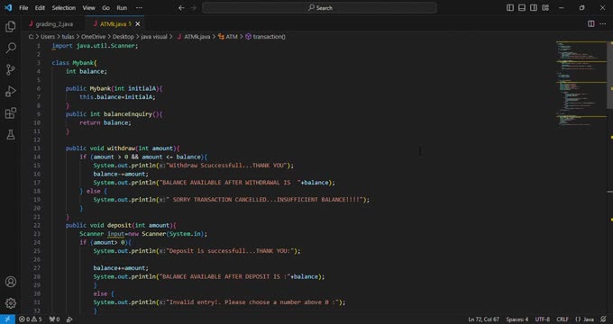 Yelgaskanpet Sai Koushik on LinkedIn: #codsoft #javaprogrammer # ... Yelgaskanpet Sai Koushik on LinkedIn: #codsoft #javaprogrammer # ...