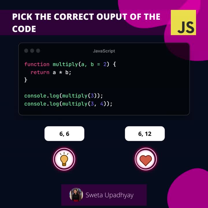 Sweta Upadhyay on LinkedIn: #javascript #coders #javascript # ... Sweta Upadhyay on LinkedIn: #javascript #coders #javascript # ...