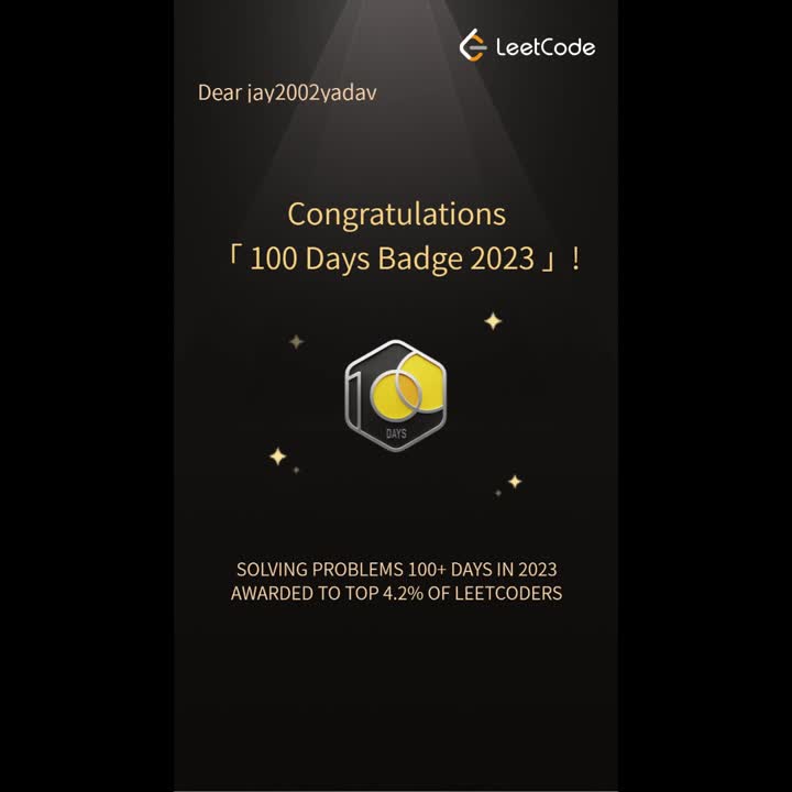 Jai Yadav on LinkedIn: #leetcode #leetcodechallenge Jai Yadav on LinkedIn: #leetcode #leetcodechallenge