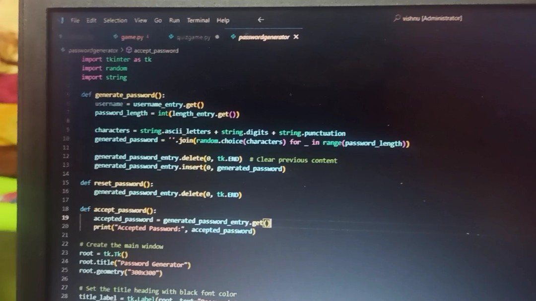 PANDRAKA VISHNU on LinkedIn: #task3 #codsoft PANDRAKA VISHNU on LinkedIn: #task3 #codsoft