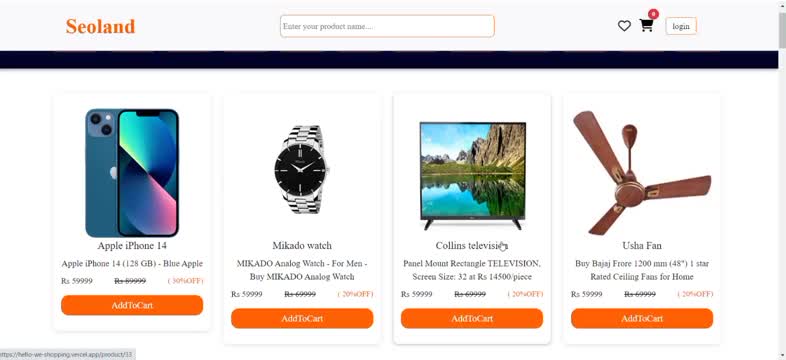 Aliyasa Rana on LinkedIn: #ecommerce #reactjs #javascript #css #html # ... Aliyasa Rana on LinkedIn: #ecommerce #reactjs #javascript #css #html # ...