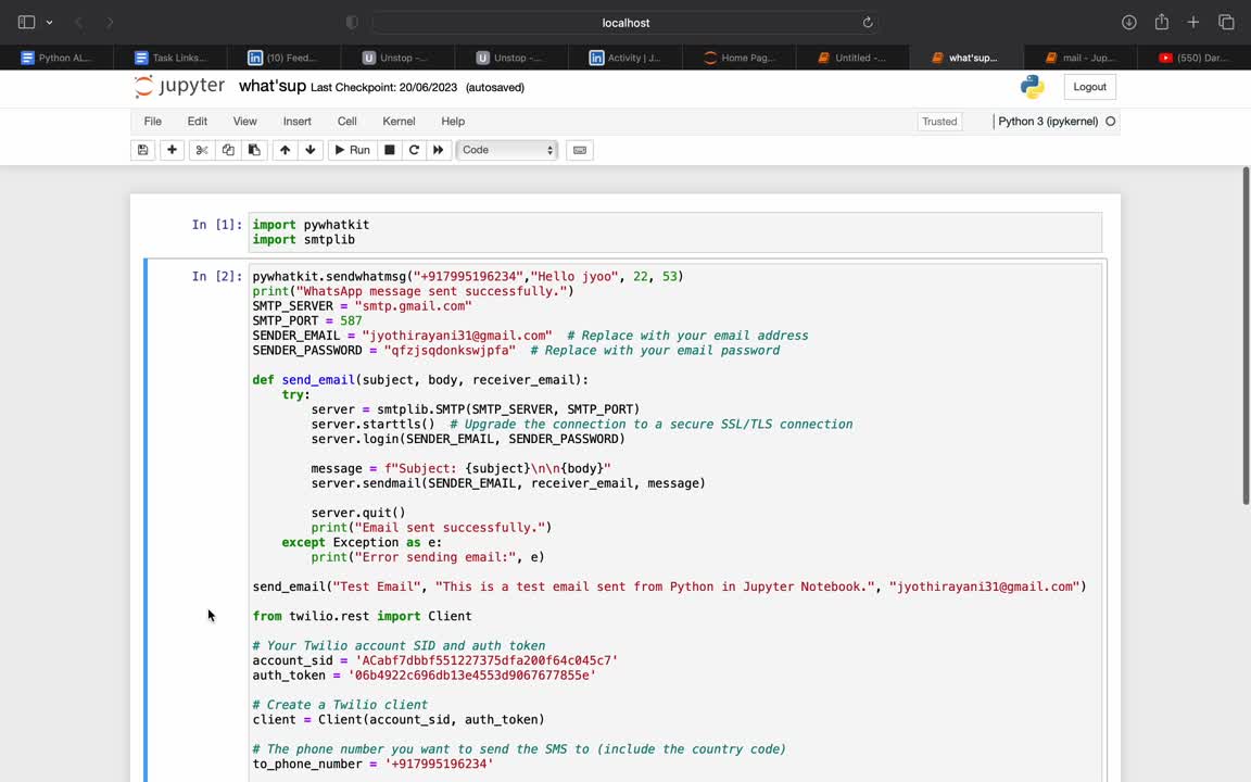 Jyothi Rayani on LinkedIn: #pythonprogramming #codingtips #import # ... Jyothi Rayani on LinkedIn: #pythonprogramming #codingtips #import # ...