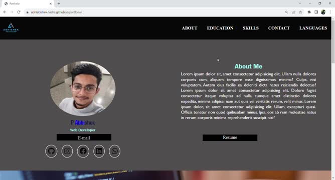 P Abhishek on LinkedIn: #html5 #css P Abhishek on LinkedIn: #html5 #css