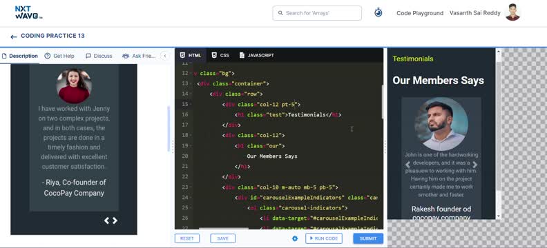 Vasanth Sai Reddy Veeramreddy on LinkedIn: #30dayscodingchallenge #html ... Vasanth Sai Reddy Veeramreddy on LinkedIn: #30dayscodingchallenge #html ...