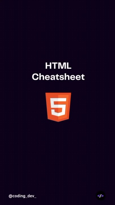 Rahul Kumar on LinkedIn: HTML Cheatsheet 🖖🏻 Rahul Kumar on LinkedIn: HTML Cheatsheet 🖖🏻