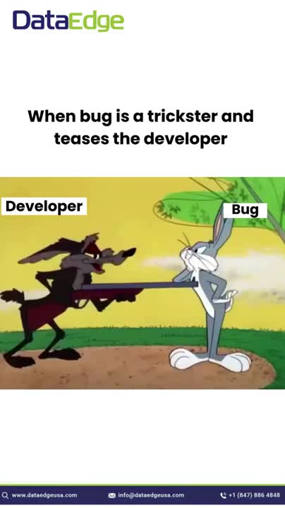 DataEdge on LinkedIn: #developer #developerlife #developers #bugs # ... DataEdge on LinkedIn: #developer #developerlife #developers #bugs # ...