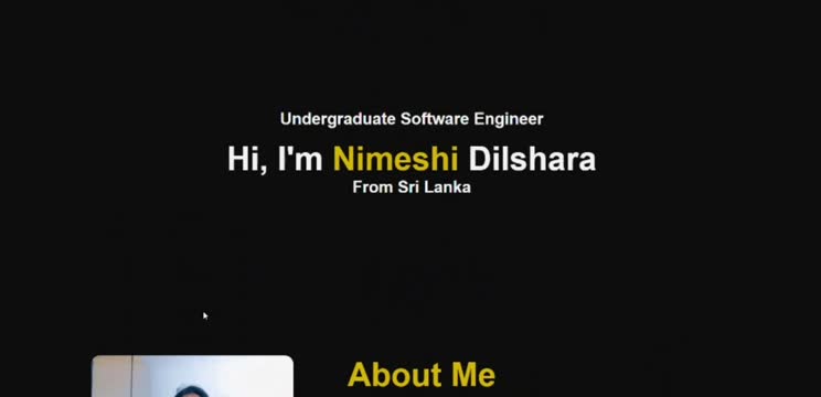 Nimeshi Dilshara on LinkedIn: #github #javascript #html #css #portfolio Nimeshi Dilshara on LinkedIn: #github #javascript #html #css #portfolio