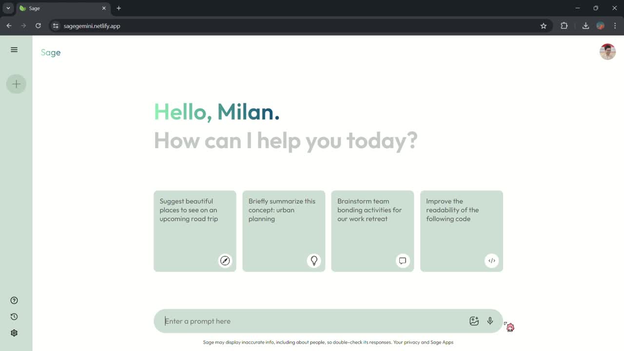 Milan Gahlyan on LinkedIn: #reactjs #api #chatbot #personalassistant # ... Milan Gahlyan on LinkedIn: #reactjs #api #chatbot #personalassistant # ...