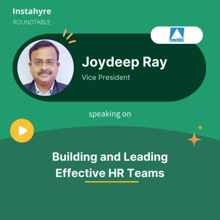 Learn about Joydeep Ray at Instahyre Roundtable | Instahyre posted on ... Learn about Joydeep Ray at Instahyre Roundtable | Instahyre posted on ...