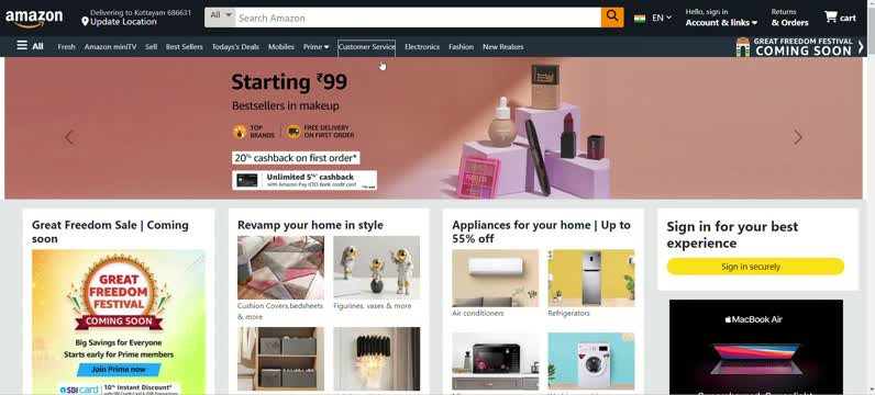 Aswini P.S on LinkedIn: #html #css #bootstrap #clone #amazon # ... Aswini P.S on LinkedIn: #html #css #bootstrap #clone #amazon # ...