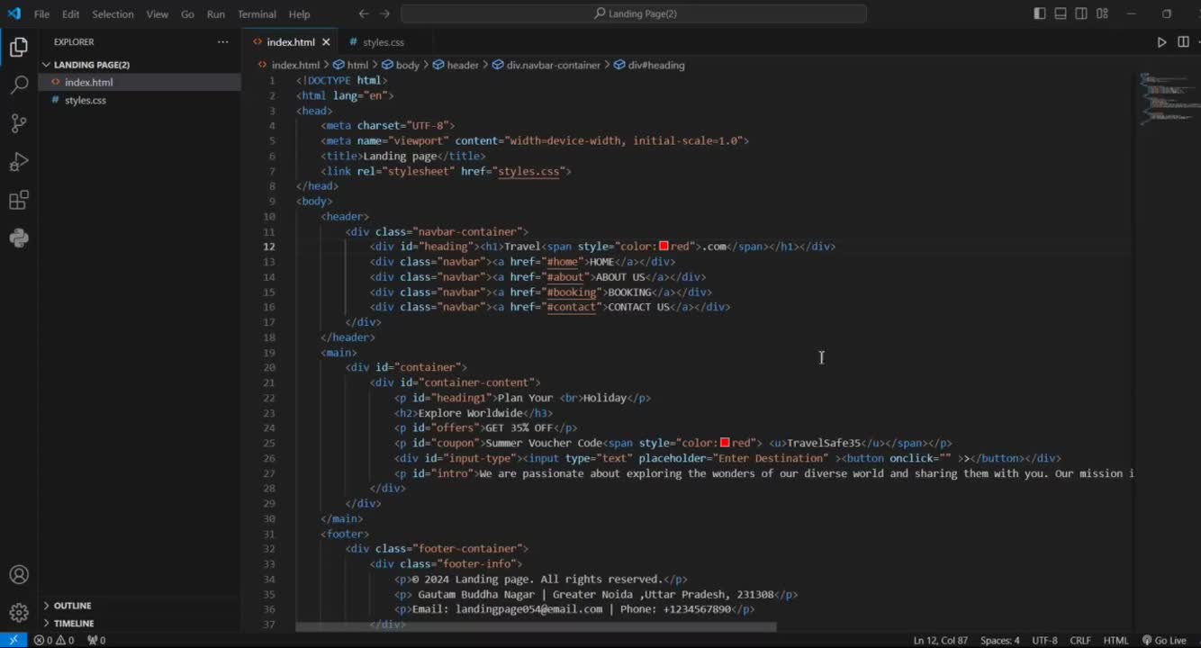 Saurav Raj on LinkedIn: #webdevelopment #html #css #internship # ... Saurav Raj on LinkedIn: #webdevelopment #html #css #internship # ...