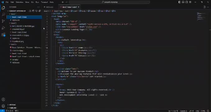 Lavanya B on LinkedIn: #web #internship #codsoft #careergrowth # ... Lavanya B on LinkedIn: #web #internship #codsoft #careergrowth # ...