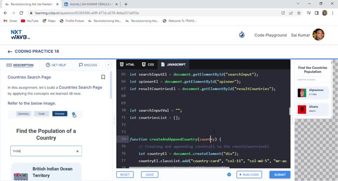 SAI KUMAR VEMULA on LinkedIn: #day52 #100daysofcodechallenge #coding # ... SAI KUMAR VEMULA on LinkedIn: #day52 #100daysofcodechallenge #coding # ...