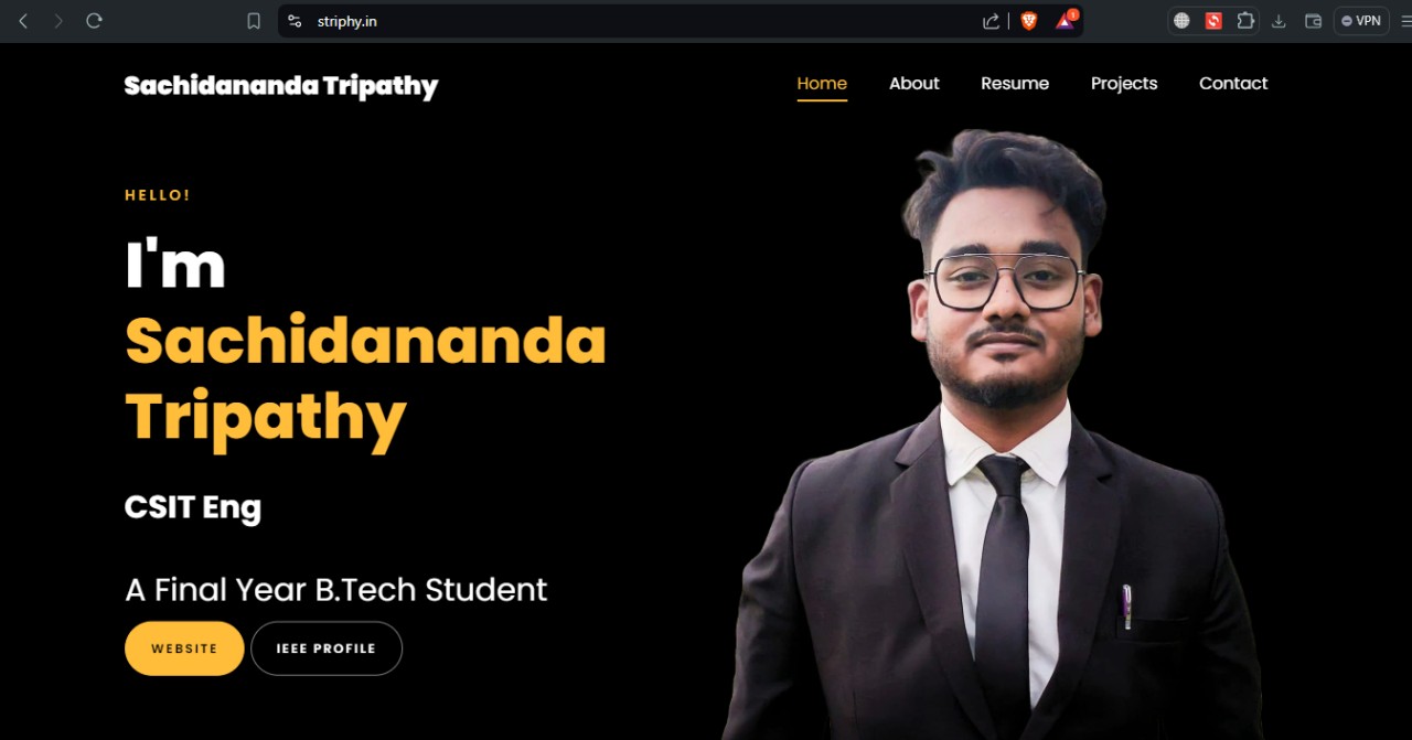 Sachidananda Tripathy on LinkedIn: #webdevelopment #portfoliowebsite # ... Sachidananda Tripathy on LinkedIn: #webdevelopment #portfoliowebsite # ...