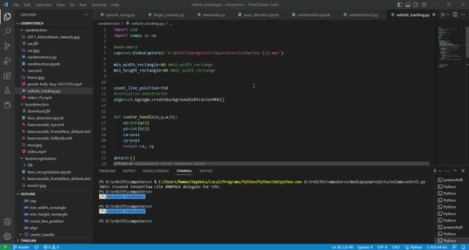 Rohith K R on LinkedIn: #opencv #luminartechnolab #opencv #projects # ... Rohith K R on LinkedIn: #opencv #luminartechnolab #opencv #projects # ...