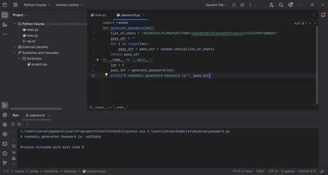 Darshan Patil on LinkedIn: Task 3 python program of password generator ... Darshan Patil on LinkedIn: Task 3 python program of password generator ...