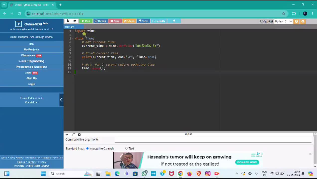 Prathyusha Reddy on LinkedIn: #python #internpe Prathyusha Reddy on LinkedIn: #python #internpe
