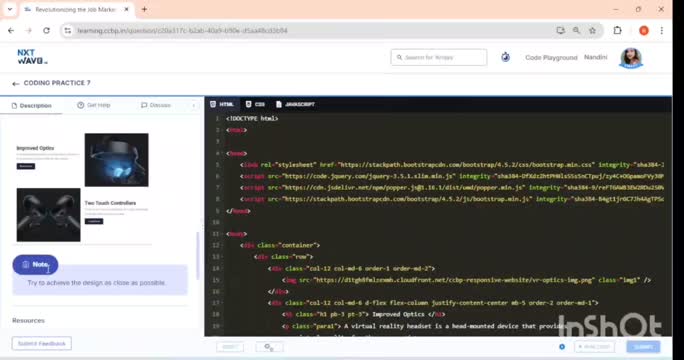 Nandini Marathe on LinkedIn: #nxtwave #coding #challenge Nandini Marathe on LinkedIn: #nxtwave #coding #challenge