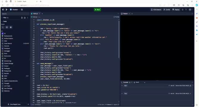 Mithun Moorthy V on LinkedIn: #internship #chatbot #tkintergui Mithun Moorthy V on LinkedIn: #internship #chatbot #tkintergui