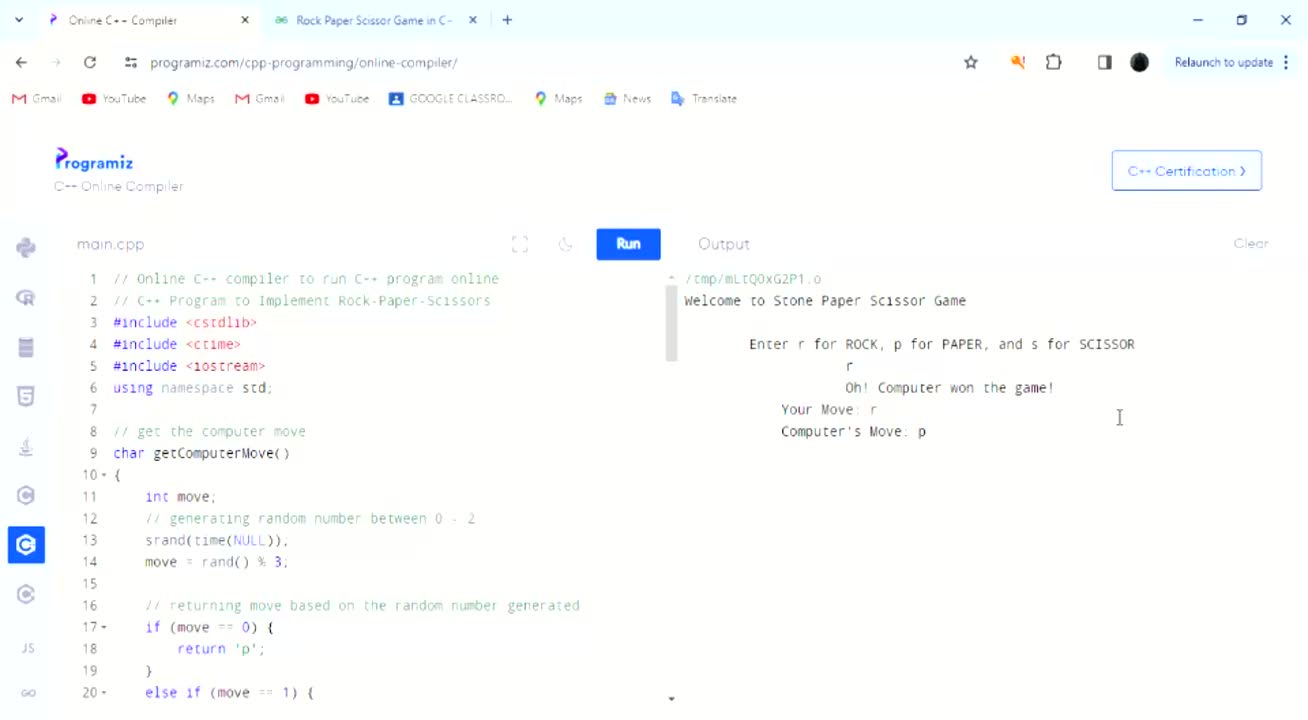 Hari Prasath K G on LinkedIn: #cplusplus #programming #systemtron Hari Prasath K G on LinkedIn: #cplusplus #programming #systemtron
