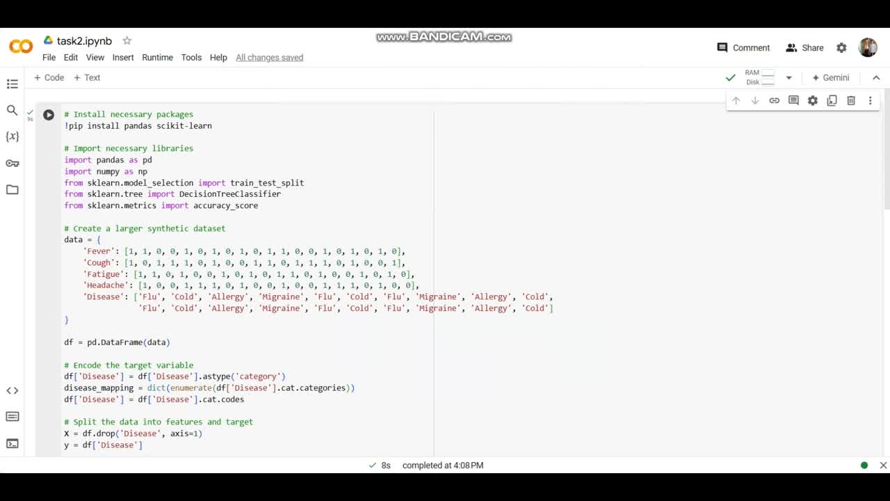ANKUSH KUMAR on LinkedIn: 🚀 Excited to share my Task 4 at CodeAlpha ! 🎉 ... ANKUSH KUMAR on LinkedIn: 🚀 Excited to share my Task 4 at CodeAlpha ! 🎉 ...