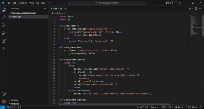 Lokesh G on LinkedIn: #codingrajatechnologies #pythoninternship # ... Lokesh G on LinkedIn: #codingrajatechnologies #pythoninternship # ...