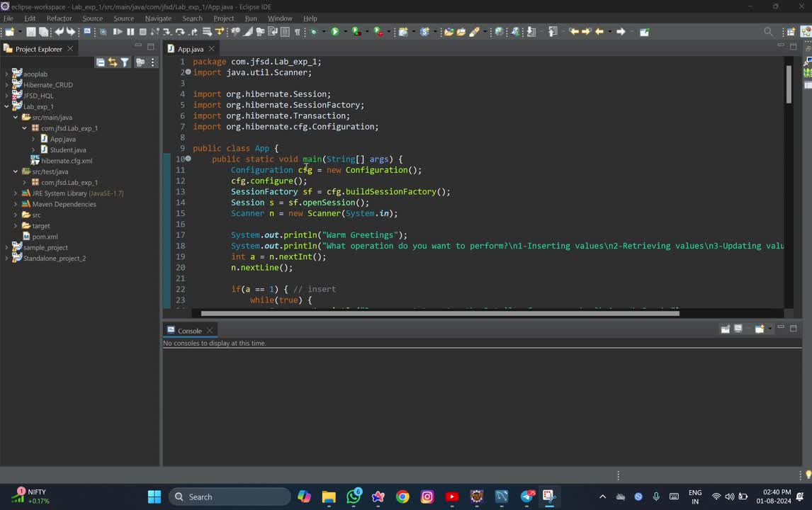 Nikilesh Reddy Thatiparthi on LinkedIn: #java #hibernate #crud #mysql # ... Nikilesh Reddy Thatiparthi on LinkedIn: #java #hibernate #crud #mysql # ...
