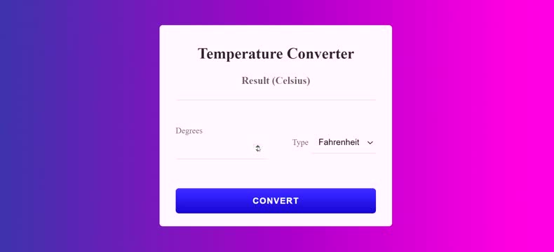 Ayush Gaikwad on LinkedIn: #webdev #htmlcss #temperatureconverter Ayush Gaikwad on LinkedIn: #webdev #htmlcss #temperatureconverter