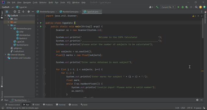 ANUSHKA P. on LinkedIn: #codsoft #codsoftinternship #javadevelopment ANUSHKA P. on LinkedIn: #codsoft #codsoftinternship #javadevelopment
