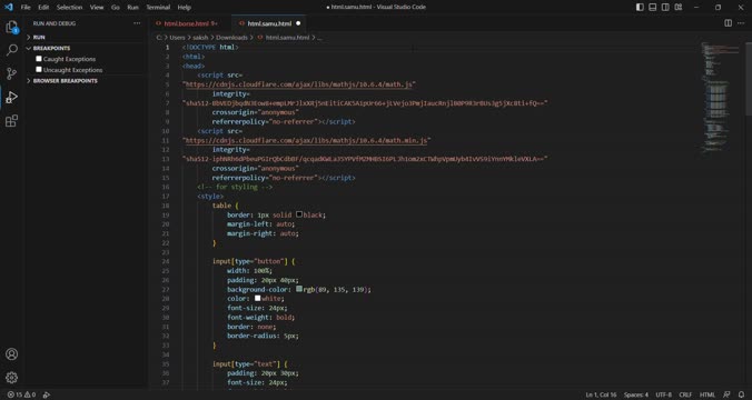 SAKSHI BORSE on LinkedIn: #html #css #javascript #webdeveloper SAKSHI BORSE on LinkedIn: #html #css #javascript #webdeveloper