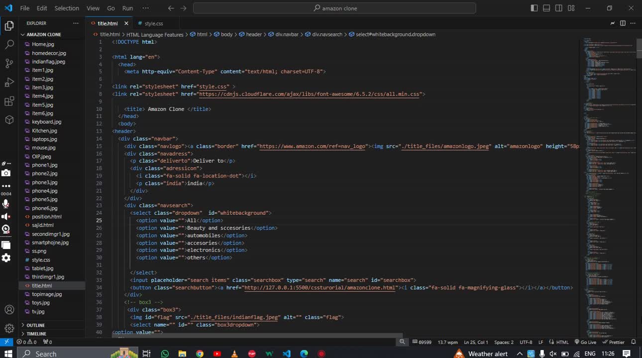 Mohd Sajid on LinkedIn: #html #css #font #cdnjs #w3school Mohd Sajid on LinkedIn: #html #css #font #cdnjs #w3school