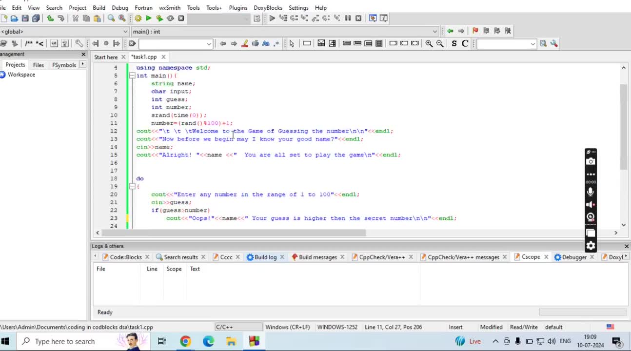 Manan Garg on LinkedIn: #internship #codsoft #cplusplus #codingjourney ... Manan Garg on LinkedIn: #internship #codsoft #cplusplus #codingjourney ...