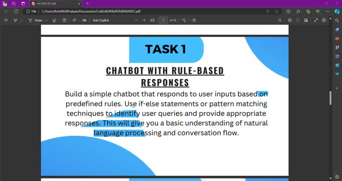 Rohit Prakash on LinkedIn: #codsoft #java #chatbot #coding #programming Rohit Prakash on LinkedIn: #codsoft #java #chatbot #coding #programming