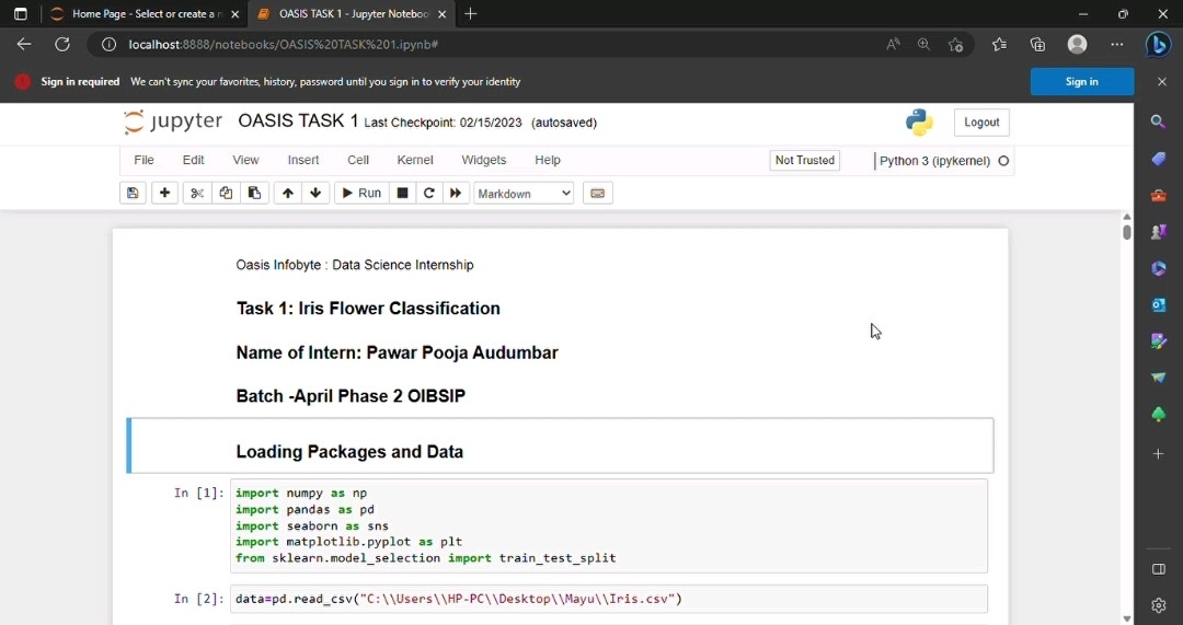 Pooja Pawar auf LinkedIn: #task1 #github #internship #datascience # ... Pooja Pawar auf LinkedIn: #task1 #github #internship #datascience # ...