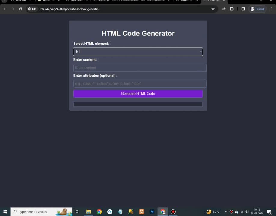 Arun Kumar on LinkedIn: #codingjourney #collaboration #codegenerator # ... Arun Kumar on LinkedIn: #codingjourney #collaboration #codegenerator # ...