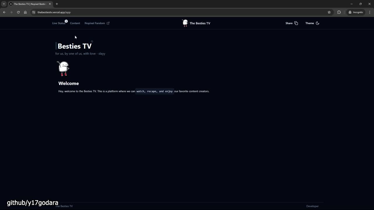 Yash Godara on LinkedIn: #nextjs #tailwindcss #youtubeapi #twitchapi # ... Yash Godara on LinkedIn: #nextjs #tailwindcss #youtubeapi #twitchapi # ...