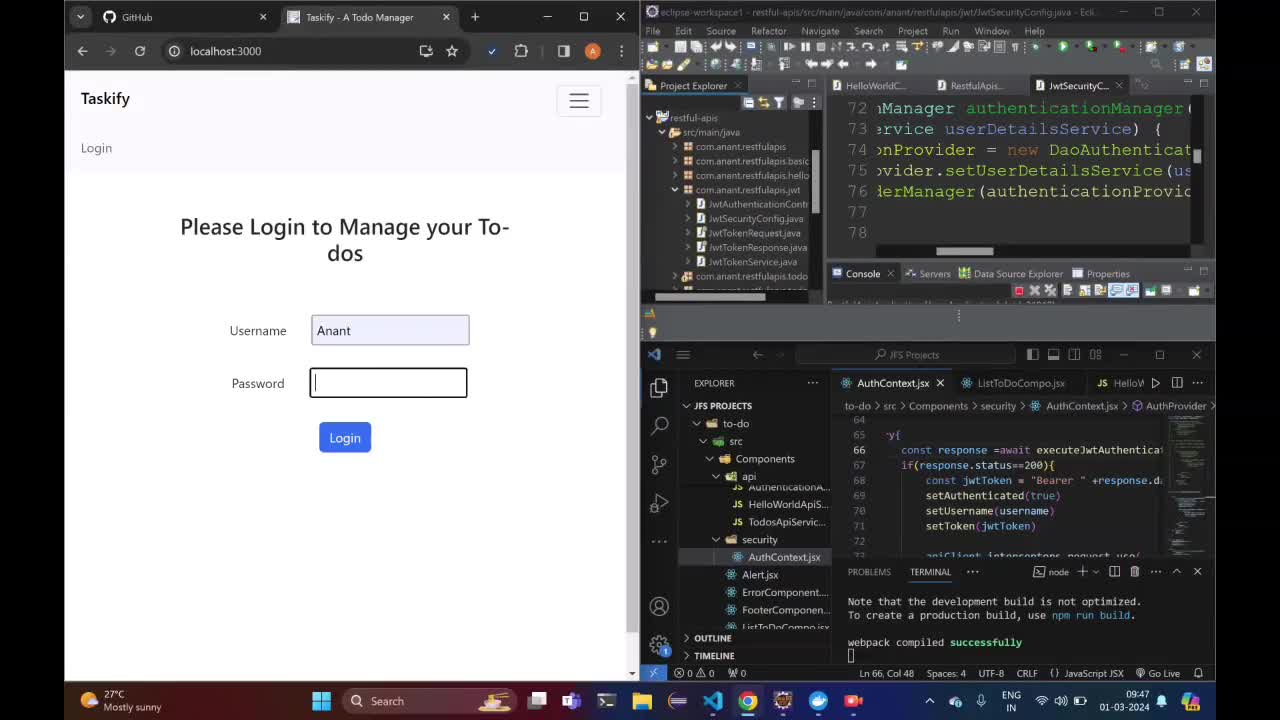 Anant Prakash on LinkedIn: #webdevelopment #reactjs #springboot #mysql ... Anant Prakash on LinkedIn: #webdevelopment #reactjs #springboot #mysql ...