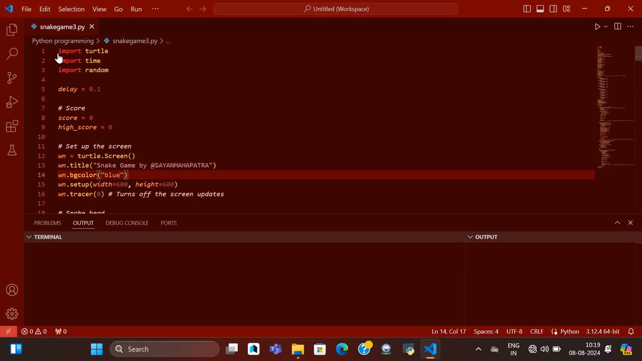 Sayan Mahapatra on LinkedIn: #python #gamedevelopment #coding # ... Sayan Mahapatra on LinkedIn: #python #gamedevelopment #coding # ...