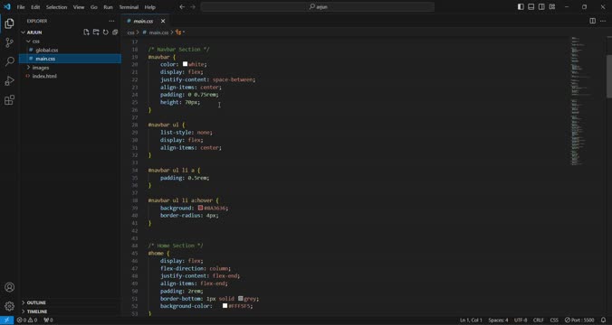 Arjun K on LinkedIn: #webdevelopment #codsoft #internship #landingpage ... Arjun K on LinkedIn: #webdevelopment #codsoft #internship #landingpage ...